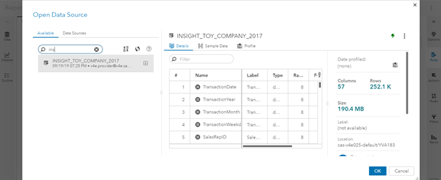 SAS Viya Visual Analytics SAS Viya Visual Analytics